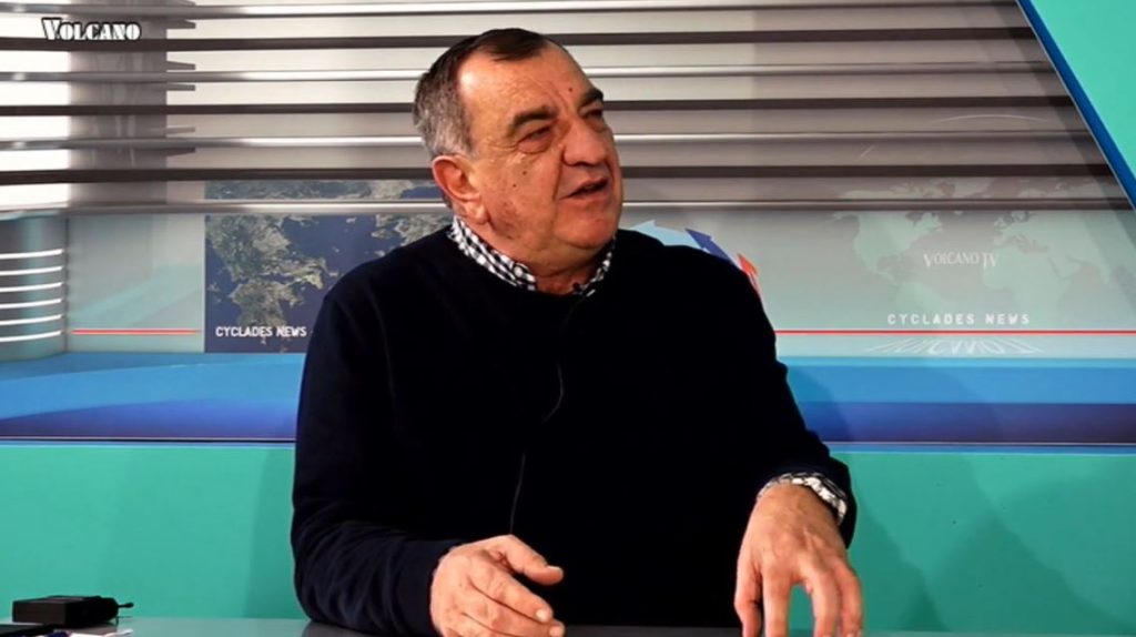 Ο Δήμαρχος Θήρας στα Νέα των Κυκλάδων για το πρόβλημα με την χωματερή ...
