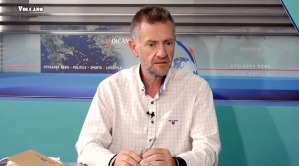 Ο ΜΑΝΟΛΗΣ ΟΡΦΑΝΟΣ ΣΤΟ VOLCANO TV 6 9 2023 - SantoriniPress