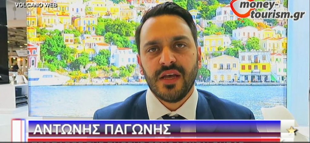 Ο ΠΡΟΕΔΡΟΣ ΤΩΝ ΞΕΝΟΔΟΧΩΝ ΣΑΝΤΟΡΙΝΗΣ Α ΠΑΓΩΝΗΣ ΣΤΟ VOLCANO TV ...