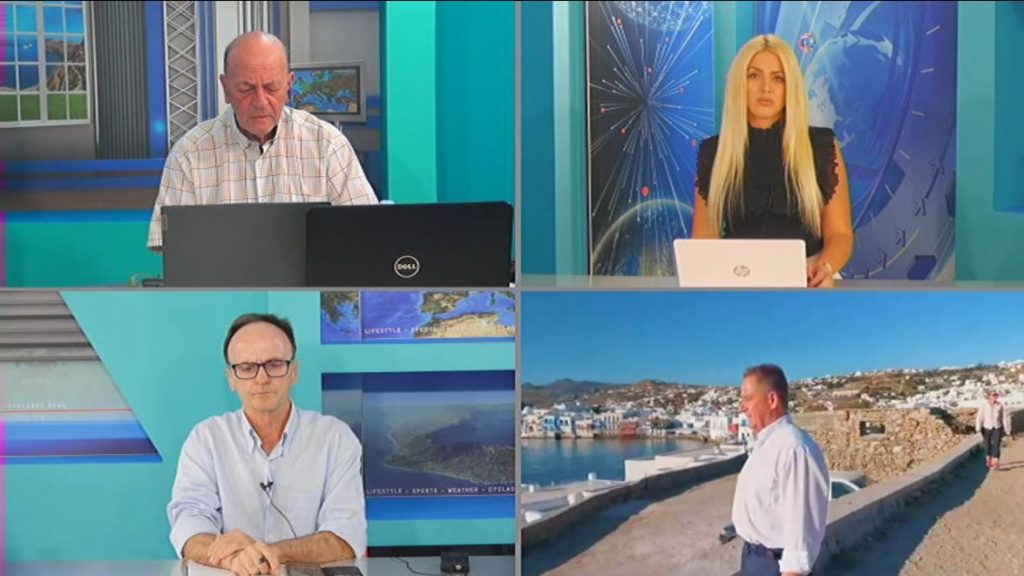 Ο Δήμαρχος της Μυκόνου στο κανάλι της Σαντορίνης για την επιβολή των 20 ...